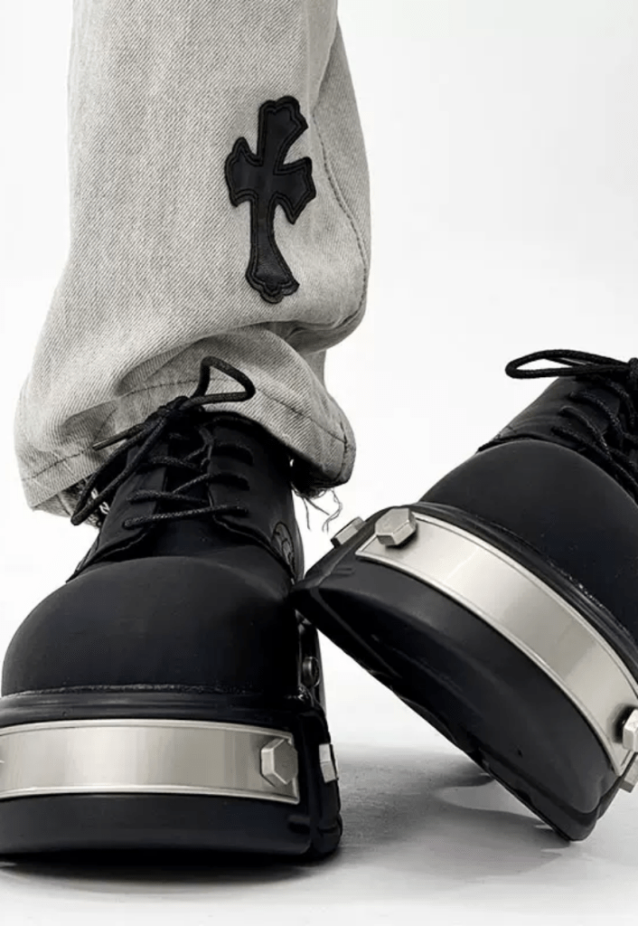 Unisex Iron toe black derby shoes – UZIP FASHION ONLINE STORE